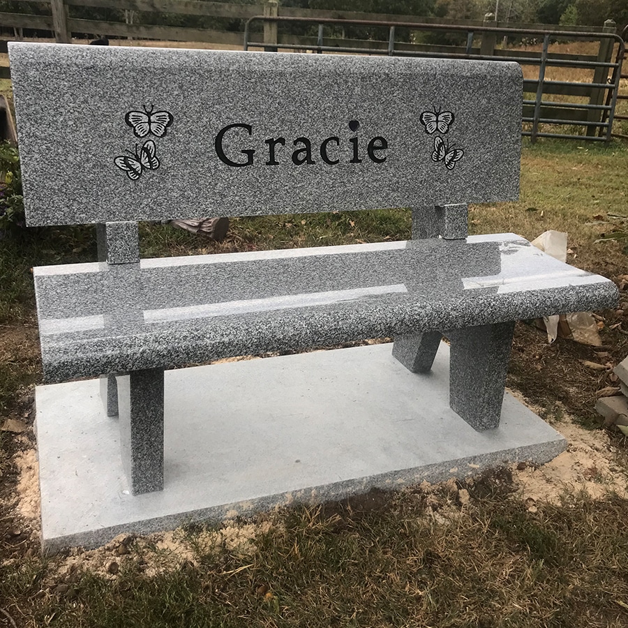 Bench Headstones Archives - East Coast Memorials