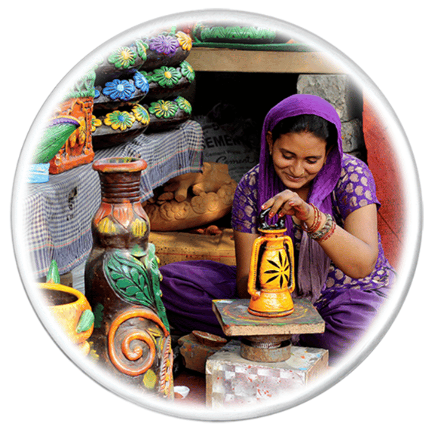 4 1/4" inches Porcelain Color Circular Photograph - Item #: Color code ...