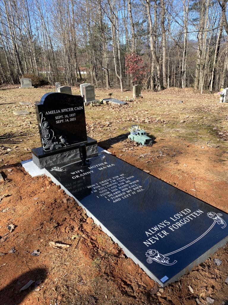 Single Upright Granite Headstones Archives - East Coast Memorials